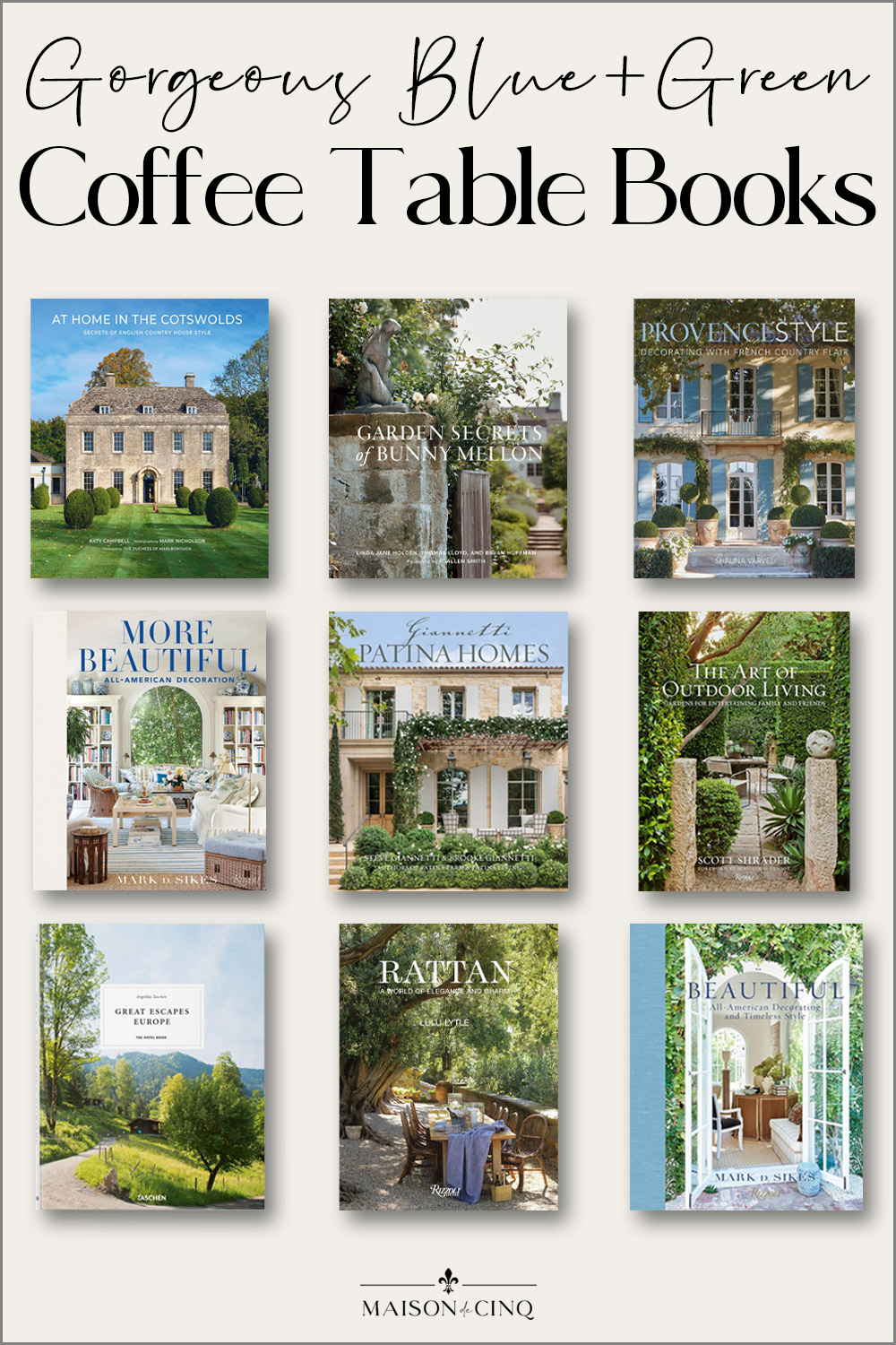 How to Style Coffee Table Books + My Top 20 Favorites